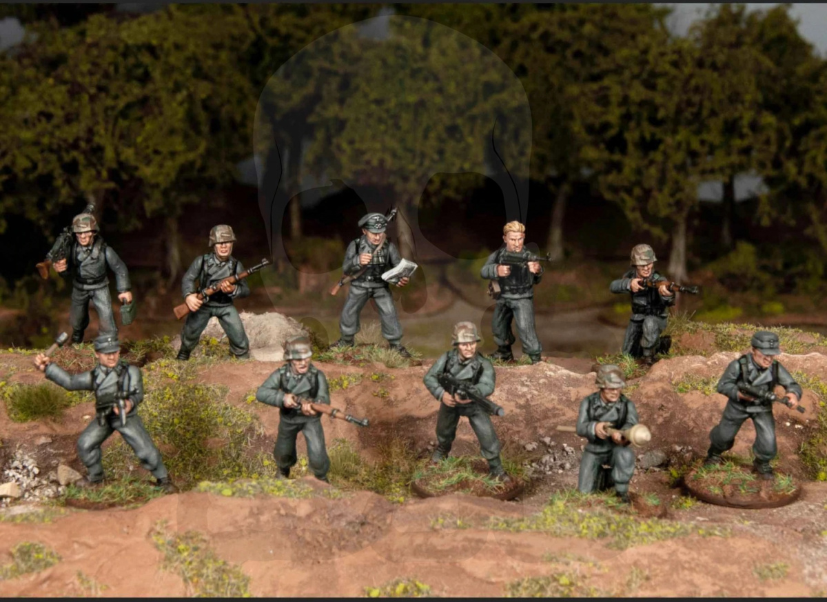 Battle-Models > Panzer Lehr Division - niemieccy weterani 30 szt.